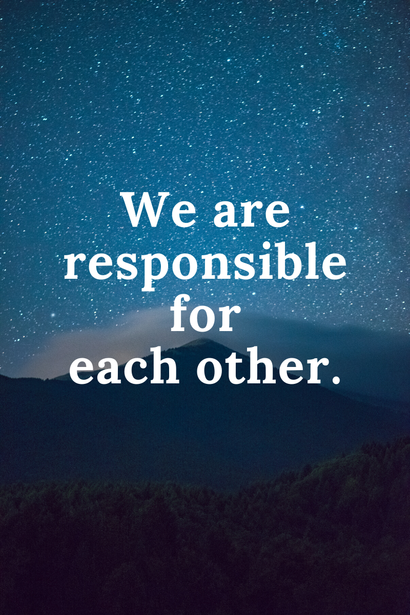 We Are Responsible – Introduction | Rick Jantz, Writer
